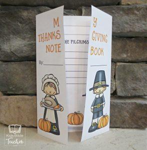 My Thanksgiving Notebook - Kids Bible Teacher