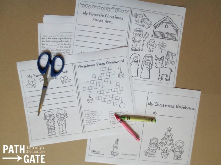 Christmas Notebook - Kids Bible Teacher