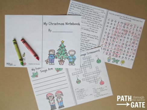 Christmas Notebook - Kids Bible Teacher
