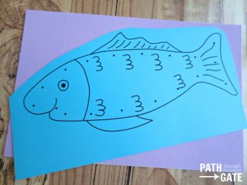 Lacing Cards Church Quiet Bag - Kids Bible Teacher