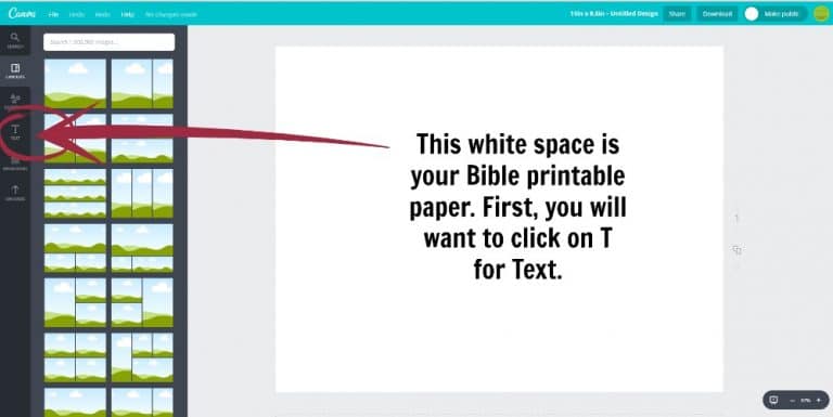 The Easiest Way to Make Bible Verse Printables in Canva