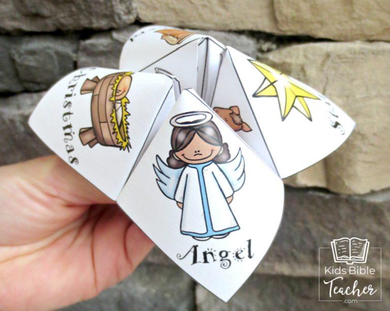 Christmas Finger Puzzle - Kids Bible Teacher