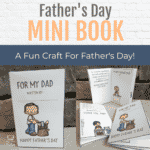 Printable Father's Mini Book - Kids Bible Teacher