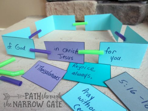 Bible Verse Tower Challenge - Kids Bible Teacher