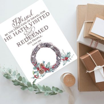 Christmas Bible Verse Printables - Kids Bible Teacher