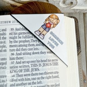God's Love Bookmarks - Kids Bible Teacher