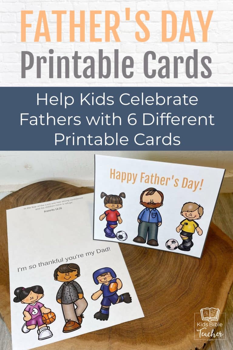 Father's Day Cards - 6 Different Printable Father's Day Cards with ...