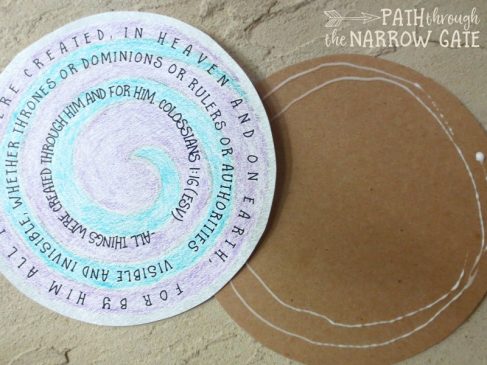 Bible Verse Spinner - Kids Bible Teacher