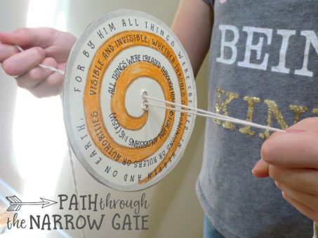 Bible Verse Spinner - Kids Bible Teacher