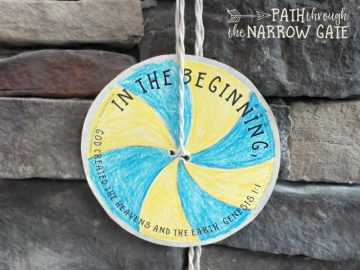 Bible Verse Spinner - Kids Bible Teacher