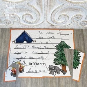 Printable Bible Verse Puzzles for Older Kids - Kids Bible Teacher