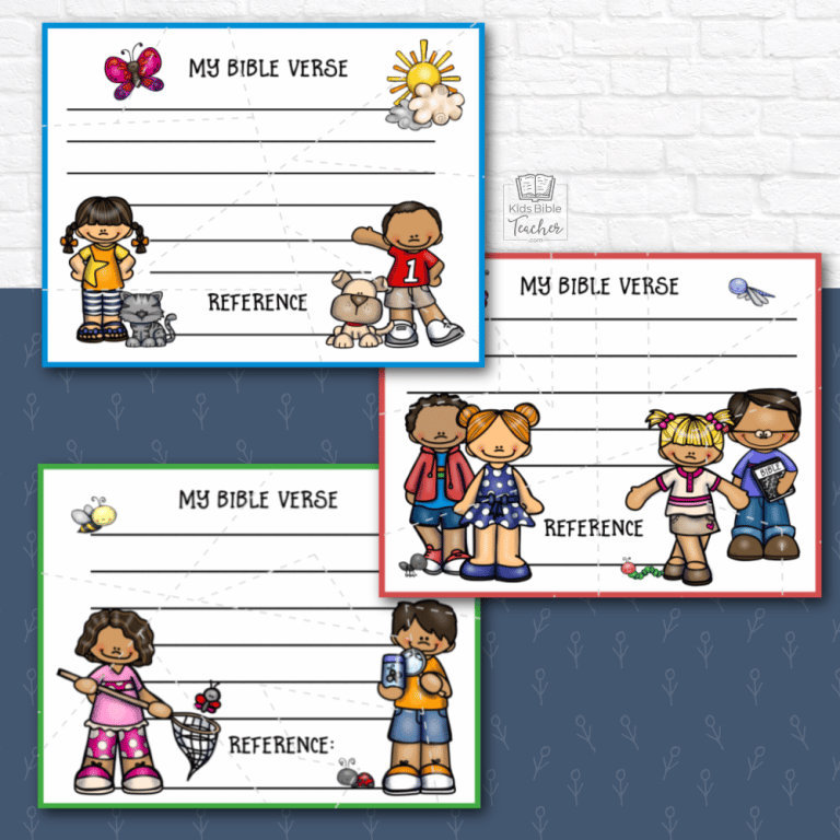 Easy Printable Bible Verse Puzzles - Kids Bible Teacher
