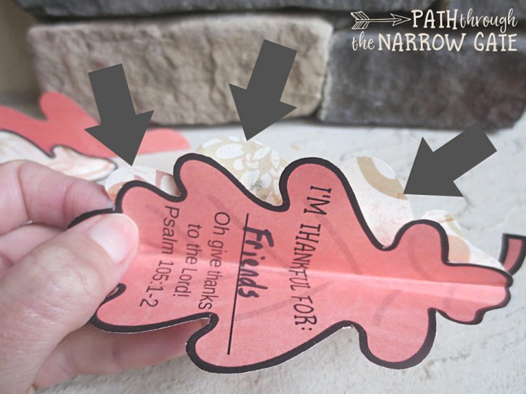 Thankful Leaves Bible Verse Craft - Kids Bible Teacher