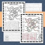 Fathers in the Bible Activity Pages - Kids Bible Teacher