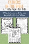 Activity Pages - Kids Bible Teacher