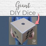 DIY Giant Dice for Class Games - Kids Bible Teacher