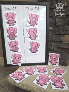 Stinky Pigs Lesson Review Game - Kids Bible Teacher