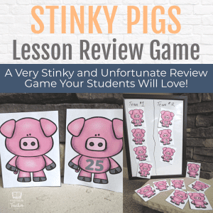 Stinky Pigs Lesson Review Game - Kids Bible Teacher