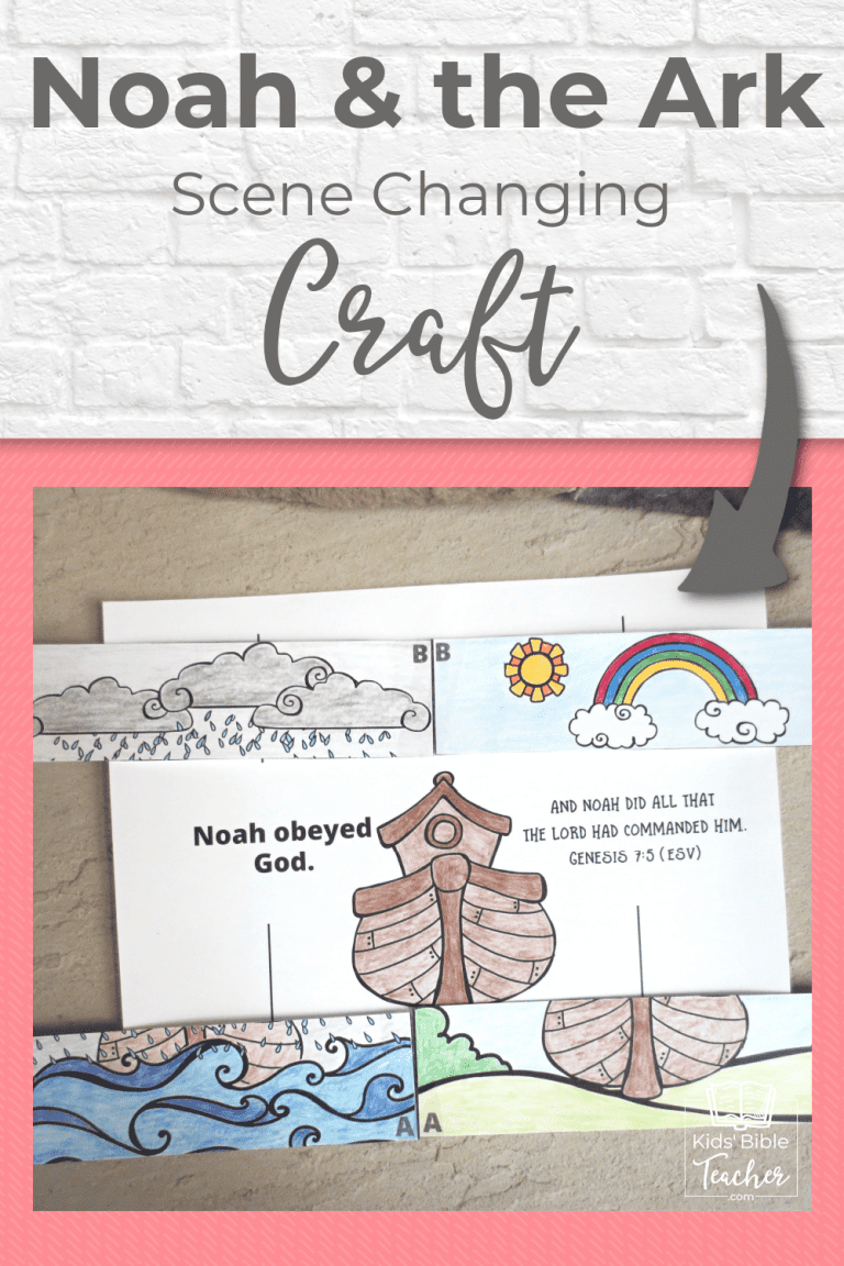 Noah's Ark Craft - Kids Bible Teacher