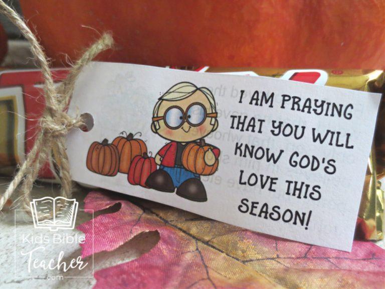 Fall Gift Tags - Kids Bible Teacher