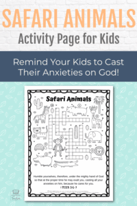 Activity Pages - Kids Bible Teacher