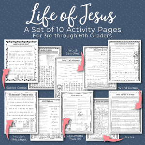 Activity Pages - Kids Bible Teacher