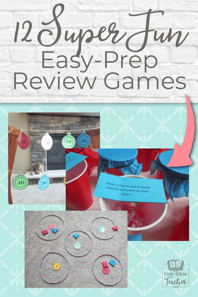 Lesson Review Games - Kids Bible Teacher