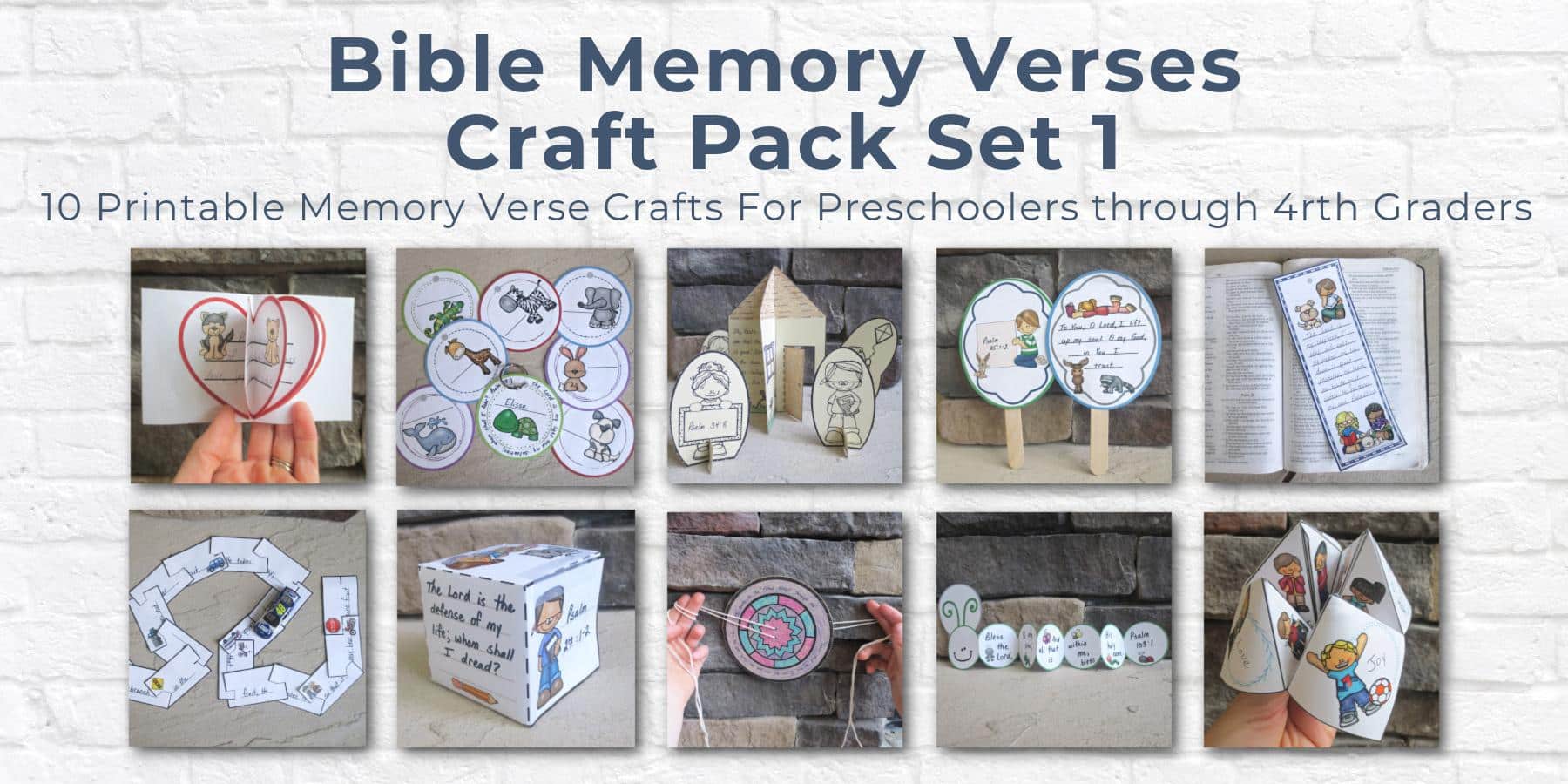 Bible Memory Activities - Kids Bible Teacher