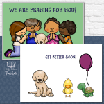 Free Printable Get Well Card - Kids Bible Teacher