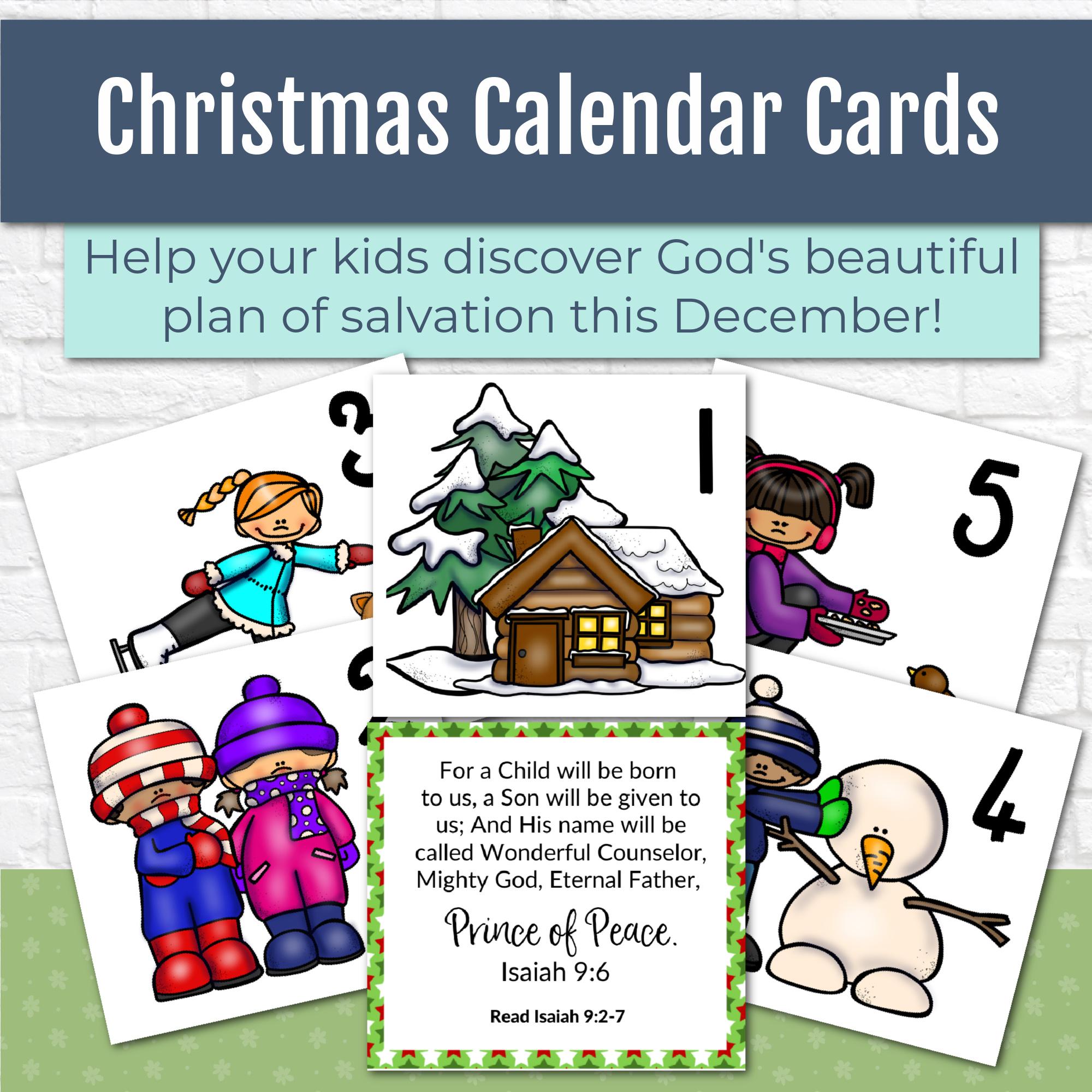 Christmas Bible Reading Plan - Kids Bible Teacher