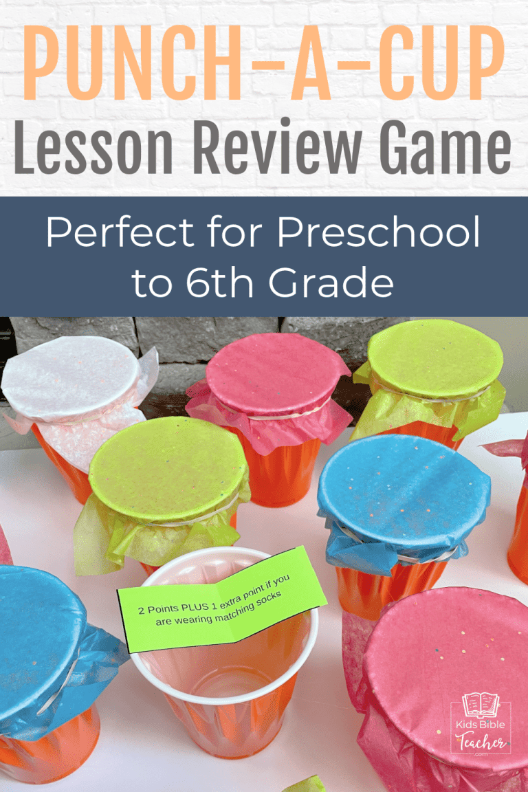 Lesson Review Games - Kids Bible Teacher