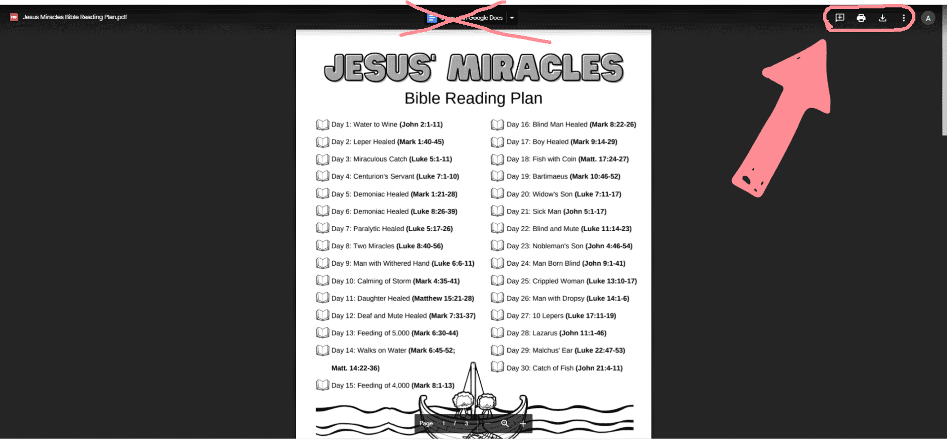 Jesus' Miracles Bible Reading Plan for Kids - Kids Bible Teacher