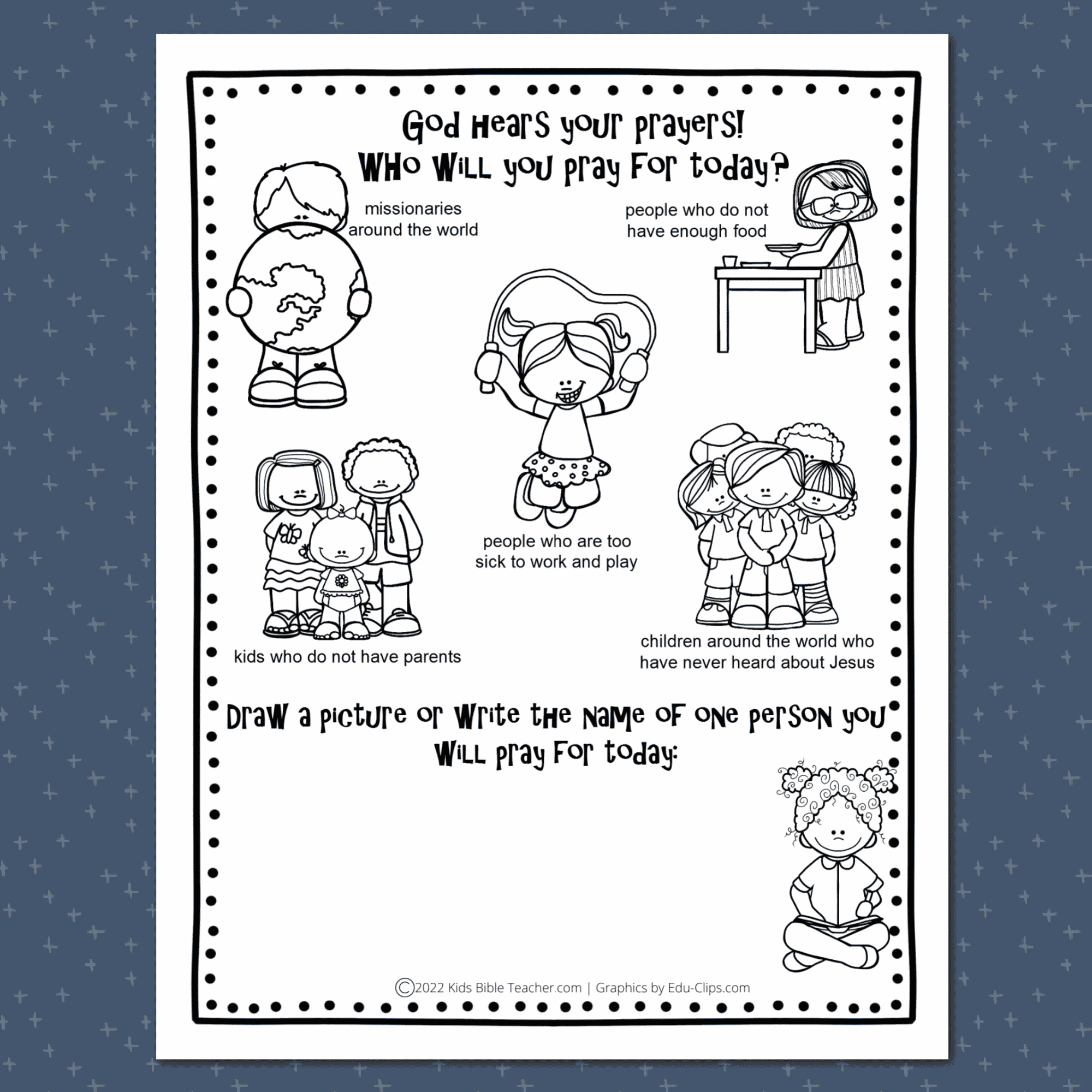 My First Sermon Notes for Preschoolers and Early Readers - Kids Bible ...