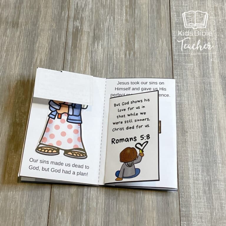 How Can I Get To Know God? Mini Book - Kids Bible Teacher
