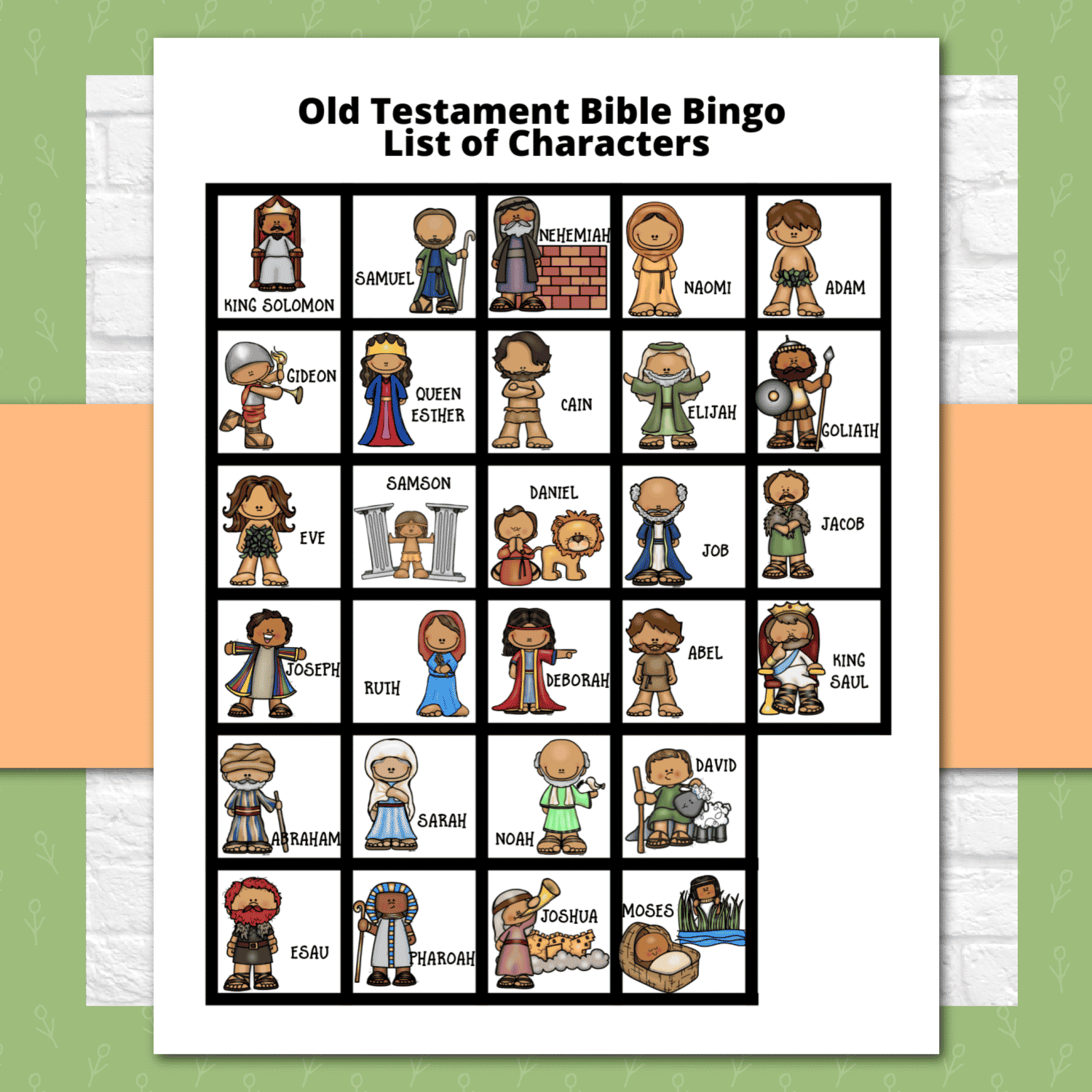 4 Bible Bingo Games Your Kids Will Love to Play - Kids Bible Teacher