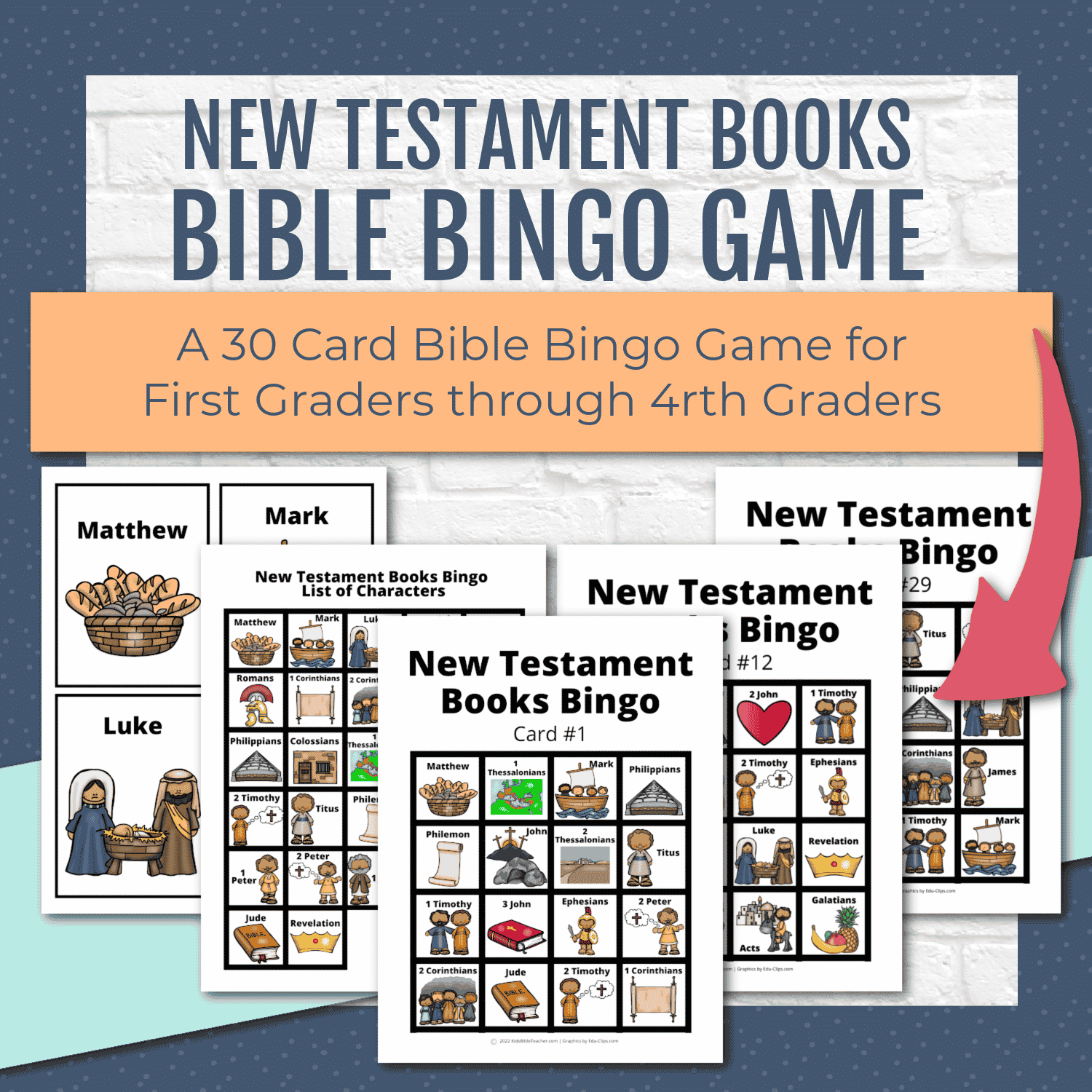 4 Bible Bingo Games Your Kids Will Love to Play - Kids Bible Teacher