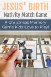 Christmas Bible Matching Game with Cards - Nativity Memory Game - Kids ...