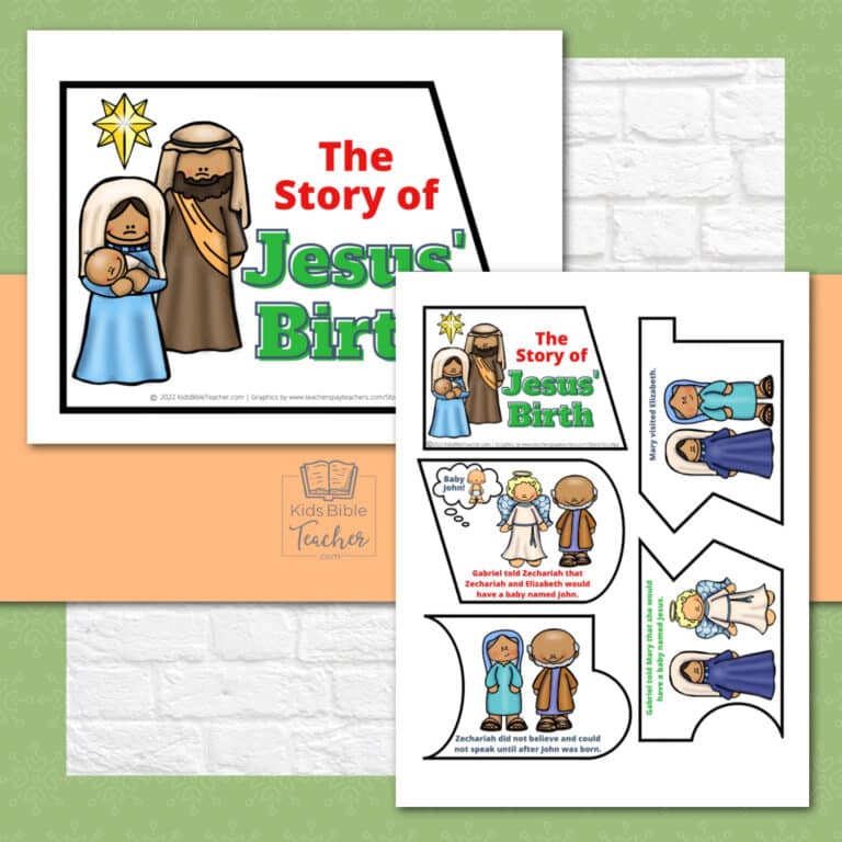 Printable Christmas Floor Puzzle - Nativity Puzzle for Kids - Kids ...