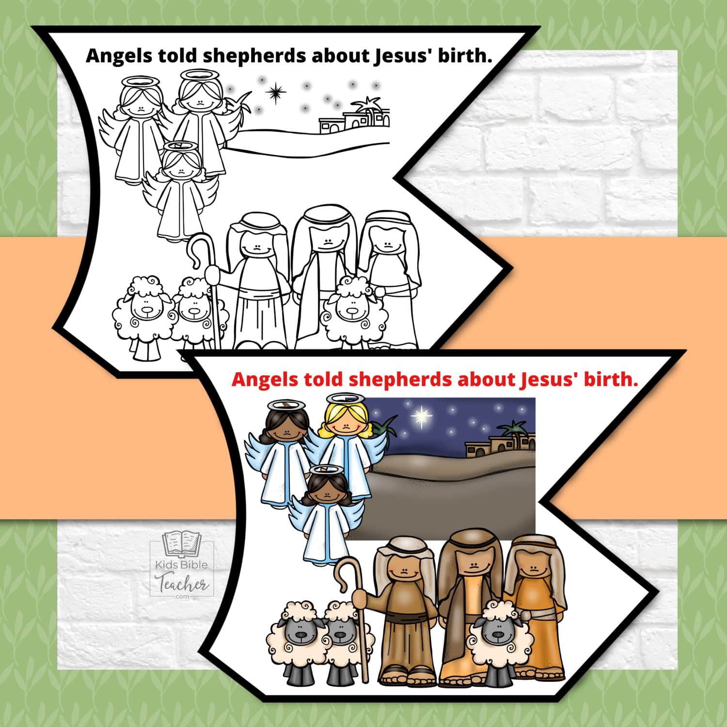 Printable Christmas Floor Puzzle - Nativity Puzzle for Kids - Kids ...