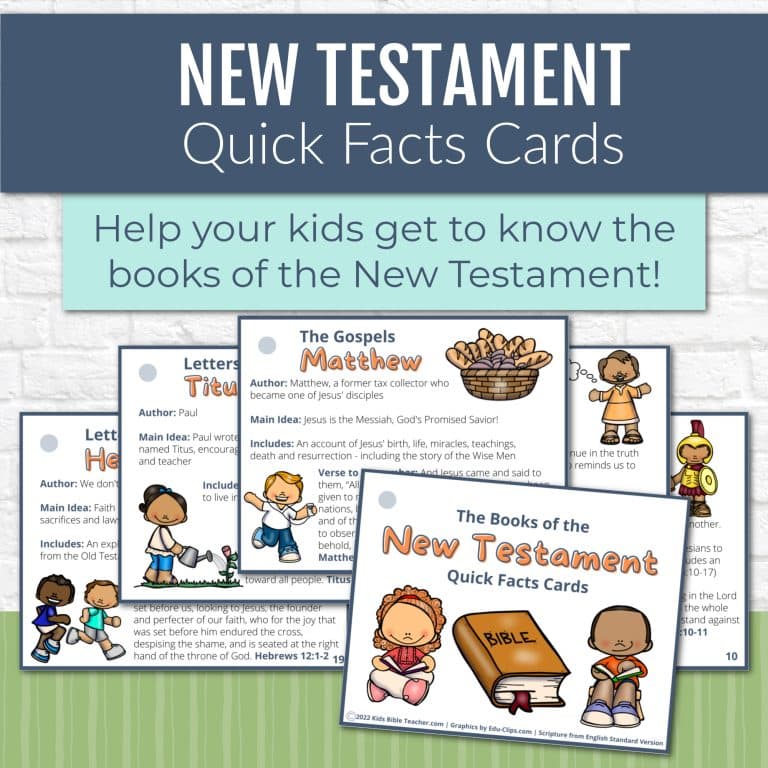 10 Exciting Activities to Help Kids Learn the Books of the New ...
