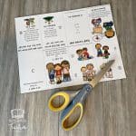 God Loves Me Mini Book Craft for Kids with Bible Verses about God's Love - Kids Bible Teacher