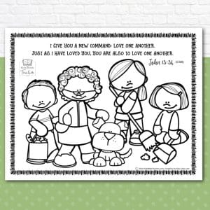 Valentine's Day Bible Verses Activity Pages for Kids - Kids Bible Teacher