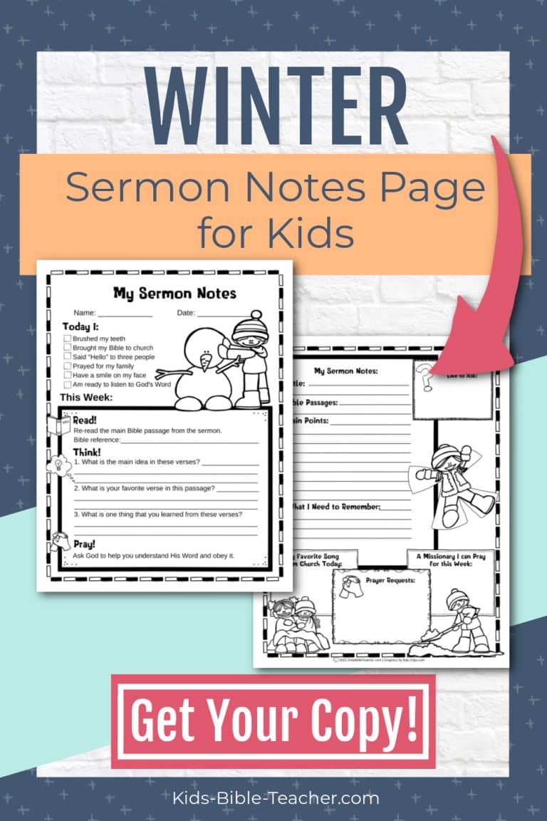 Winter - Kids Bible Teacher