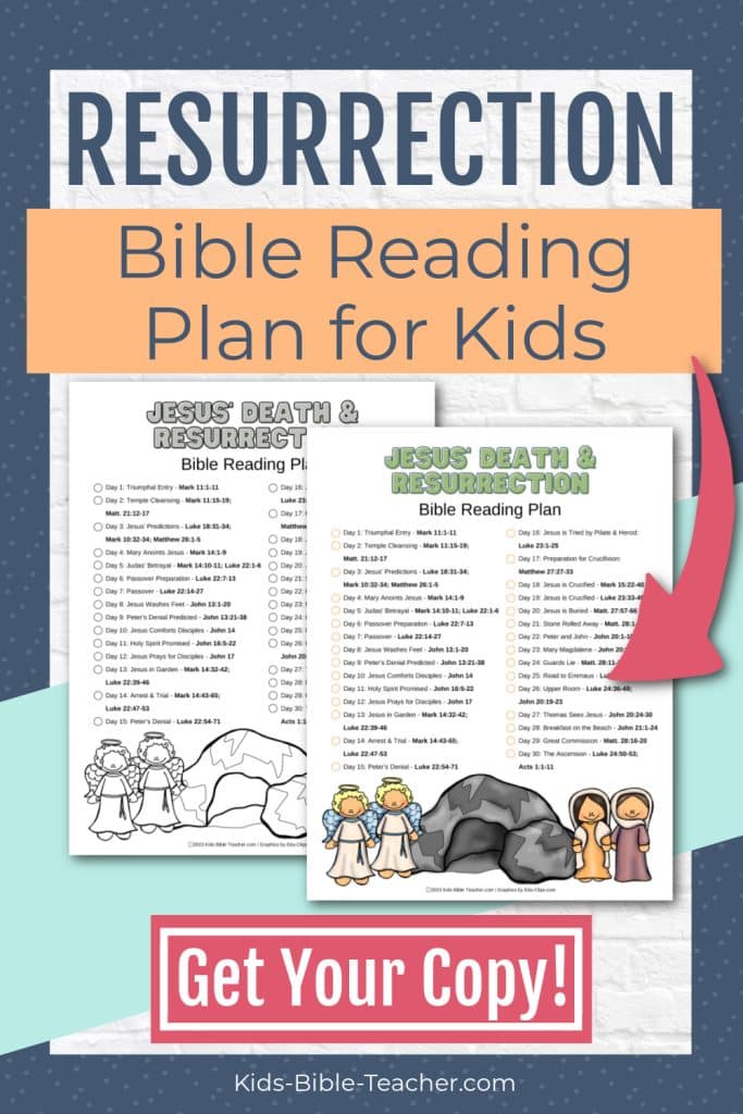 Bible Reading Pages - Kids Bible Teacher
