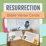 Easter Bible Verse Cards Set - Kids Bible Teacher