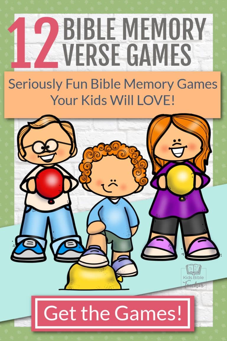 Bible Memory Activities - Kids Bible Teacher