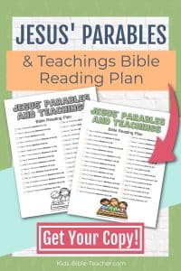 Bible Reading Pages - Kids Bible Teacher