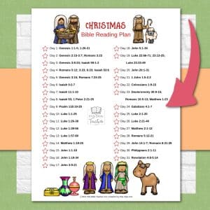 Christmas Bible Reading Plan - Kids Bible Teacher