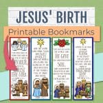Printable Christmas Bookmarks