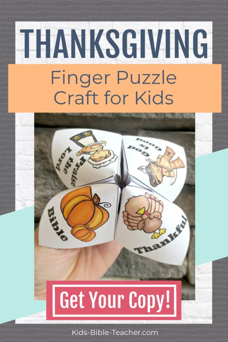 Thanksgiving Resources - Kids Bible Teacher